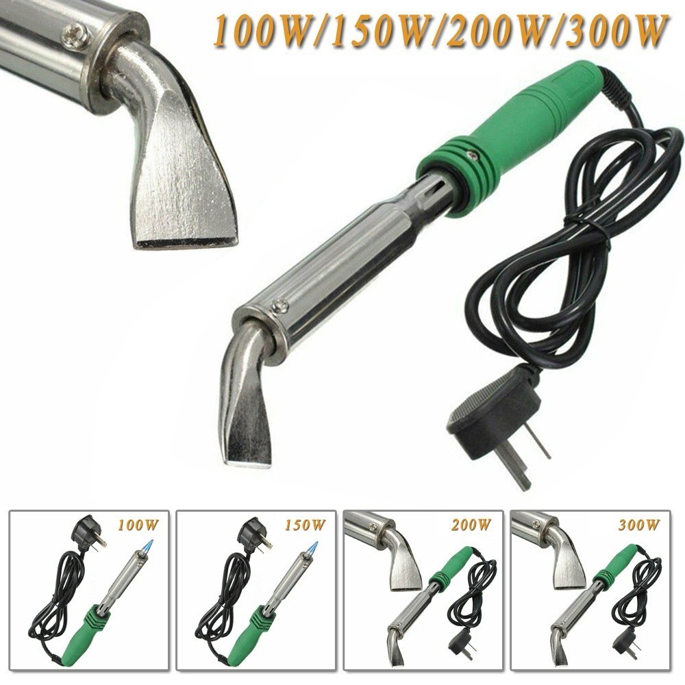 100W/150W/200W/300W Soldering Iron 220V Electric Solder With Bent ...