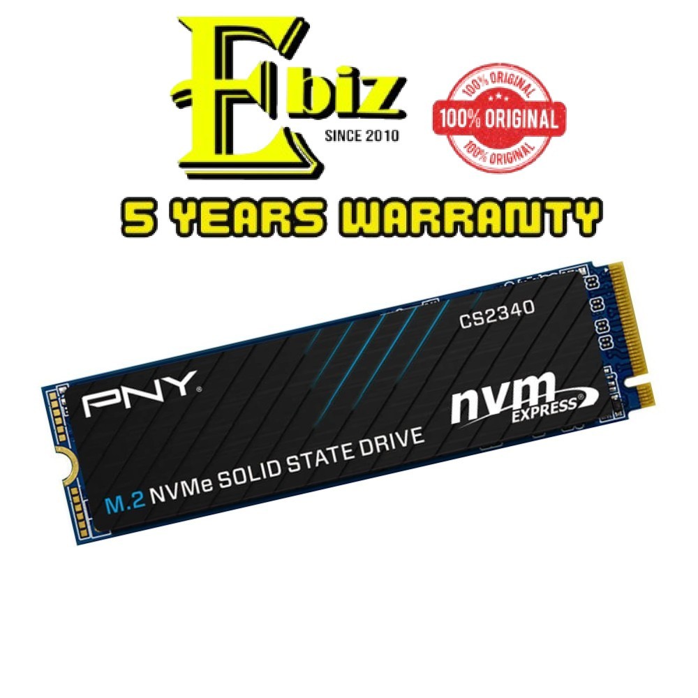 PNY CS2340 M.2 2280 GEN 4 X 4 NVME SSD 1TB | 2TB SOLID STATE DRIVE | Shopee Malaysia