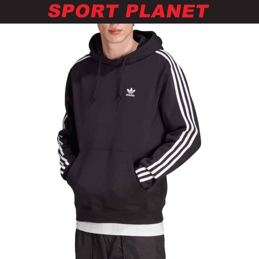 adidas Bunga Men Adicolor Classic 3-Stripes Hoodie Shirt Baju Lelaki ...