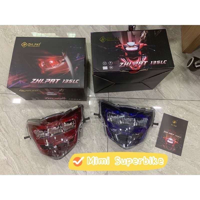 YAMAHA LC135 LC HEAD LAMP LED ZHI.PAT V2 V3 V4 V5 V6 V7 LAMPU DEPAN HEADLIGHT LIGHT DYNO PRO ...