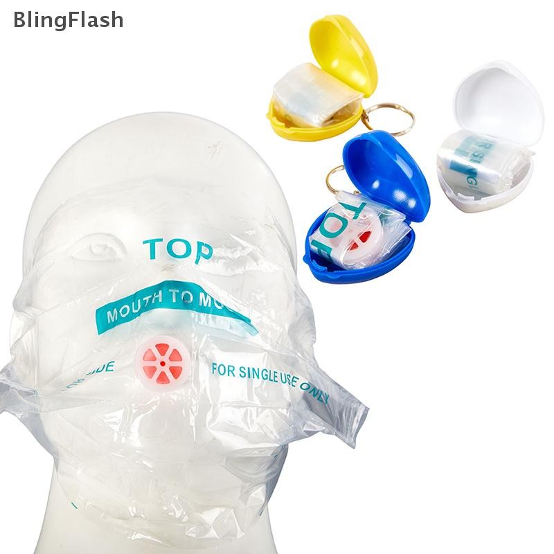 [Bli] CPR Resuscitator Mask CPR Face Shield For CPR Emergency Rescue ...