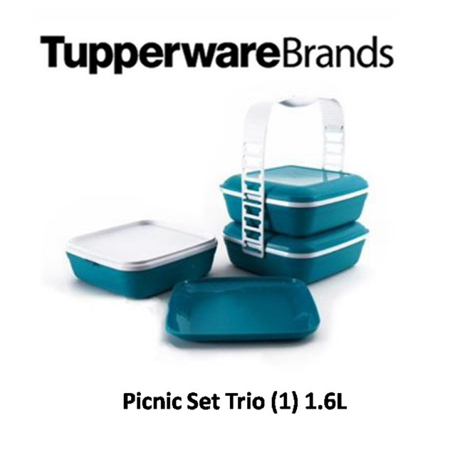 Tupperware Picnic Trio Set (1) 1.6L | Shopee Malaysia