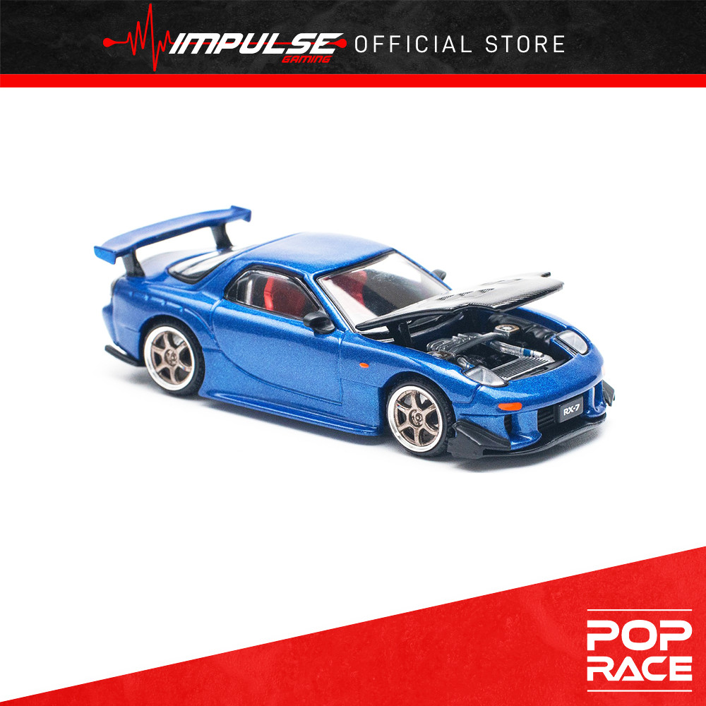 PopRace 1/64 Mazda RX-7 FD3S Re-Amemiya Widebody - Metallic Blue PR640119 | Shopee Malaysia