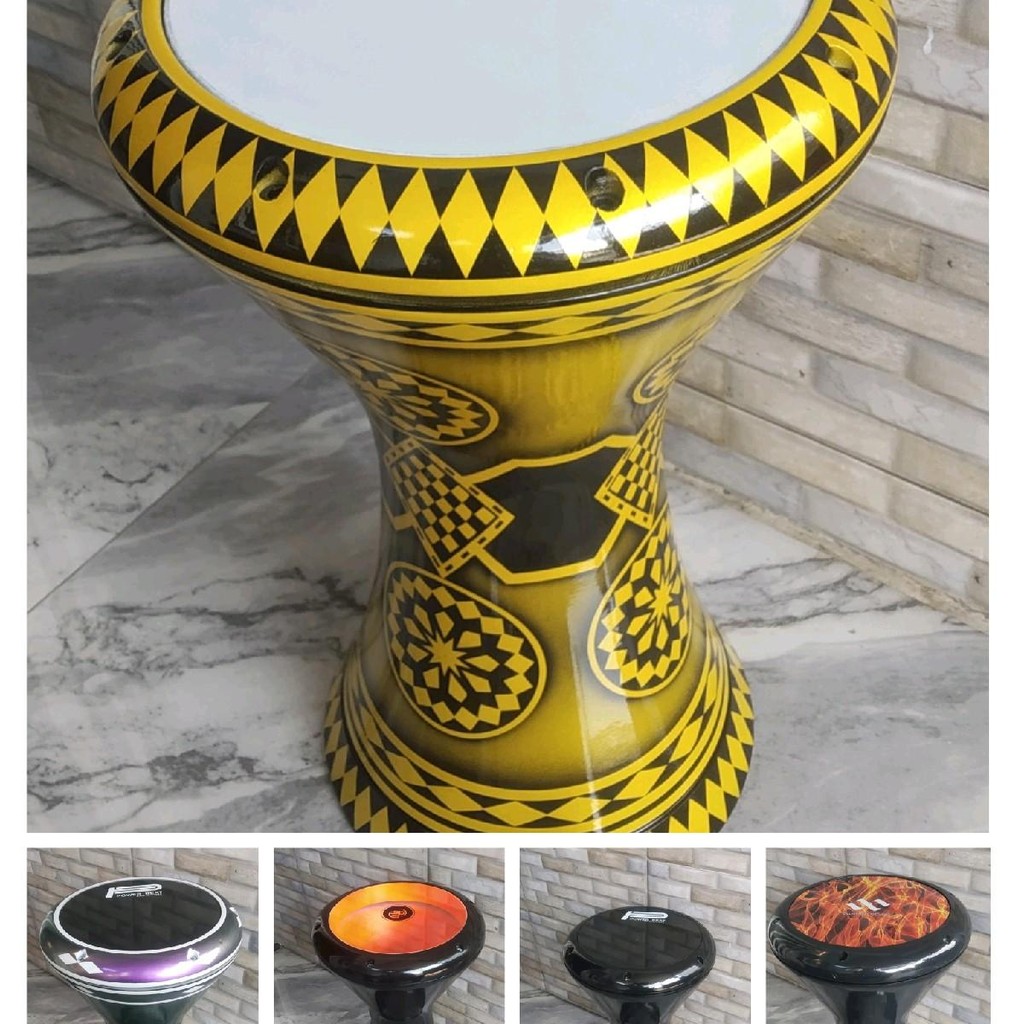 Darbuka Darbuka plain 8 inch and 9 inch motifs + set of aluminum cast ...