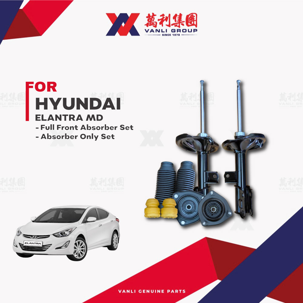 ABSORBER FRONT SET / FULL FRONT SET HYUNKIA - [HYUNDAI ELANTRA MD ...