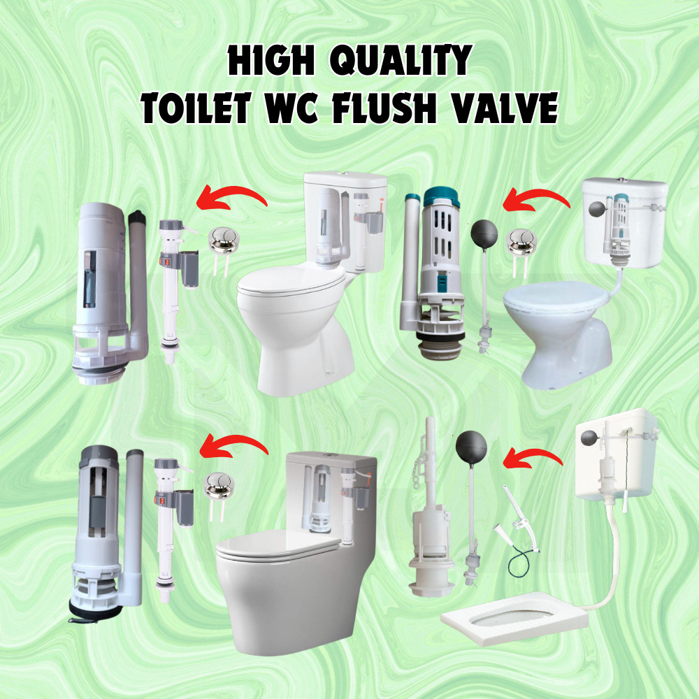 0034 50MM Full Set Toilet Water Tank Valve Toilet Water Tank Flush ...
