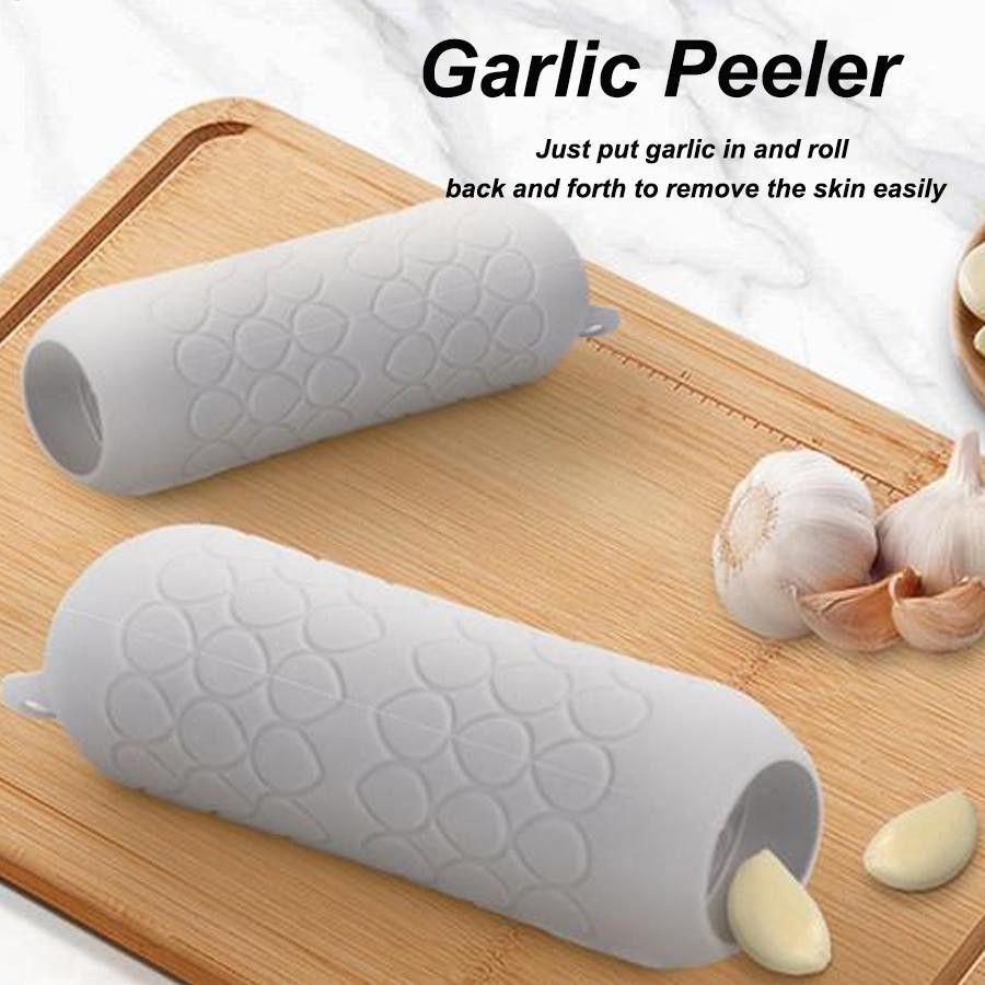 Garlic Peeler Skin Remover Skin Removal Easy Roller Tube Quick to ...