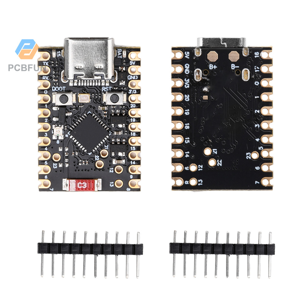 Pcbfun Esp32 C6 Development Board Microcontroller Programming Learning 4509