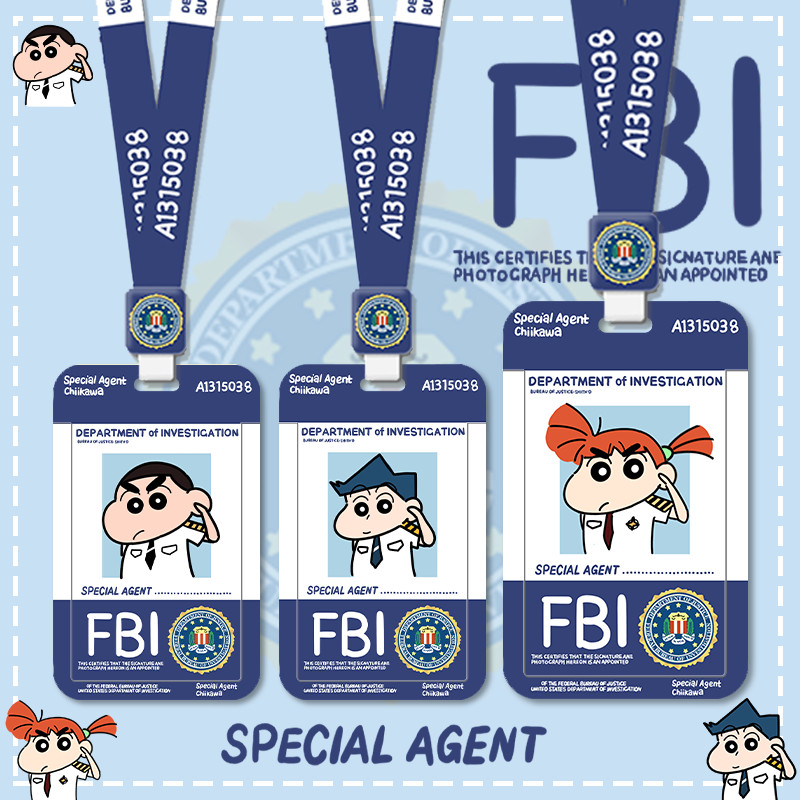 Cartoon Cartoon Cute Student Campus Card Holder Food Card Bus Card ...