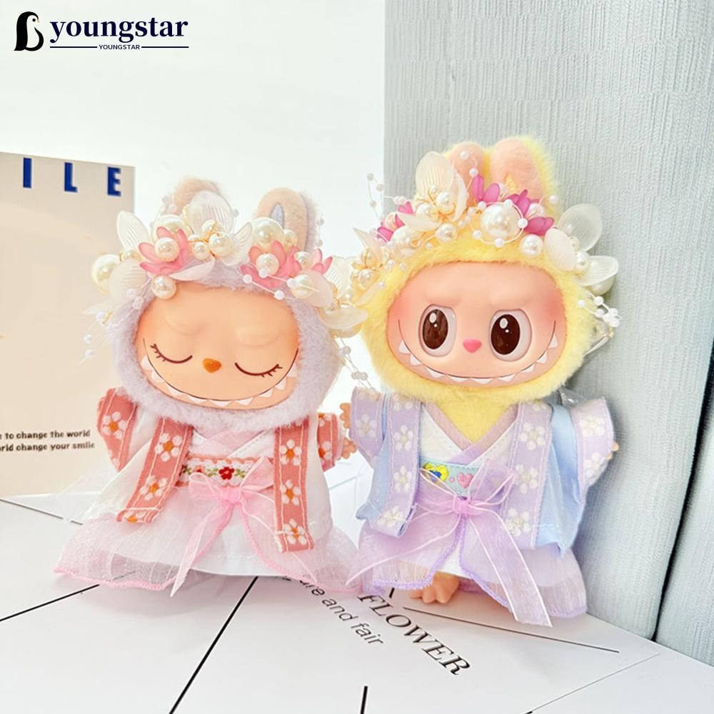 YOUNGSTAR (Clothes only) Hanfu Set Suitable for 17cm Labubu Doll ...