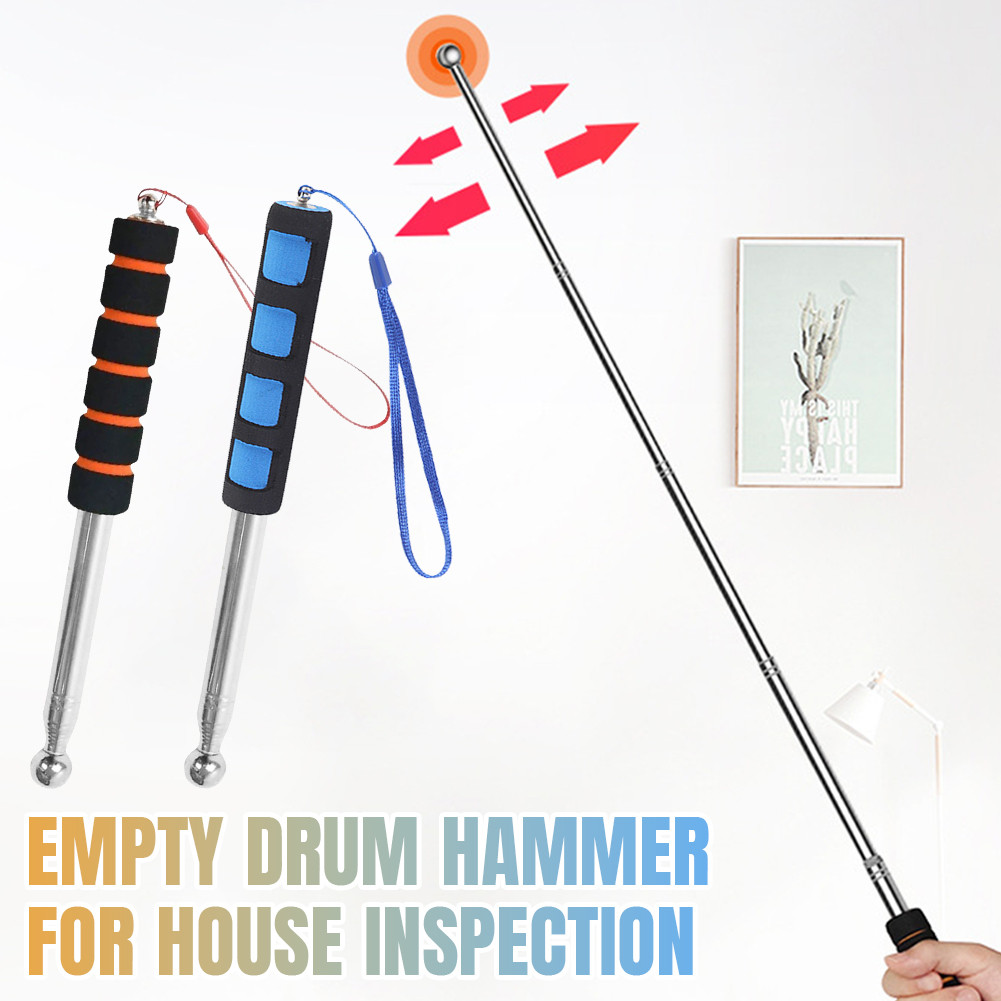 130cm Extendable Tile Tester Adjustable Telescopic Rod Sound Detection ...