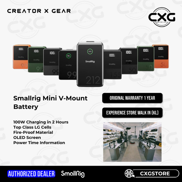 SmallRig Mini V-Mount Battery VB50 / VB99 SE / VB99 / VB99 Pro / VB155 ...