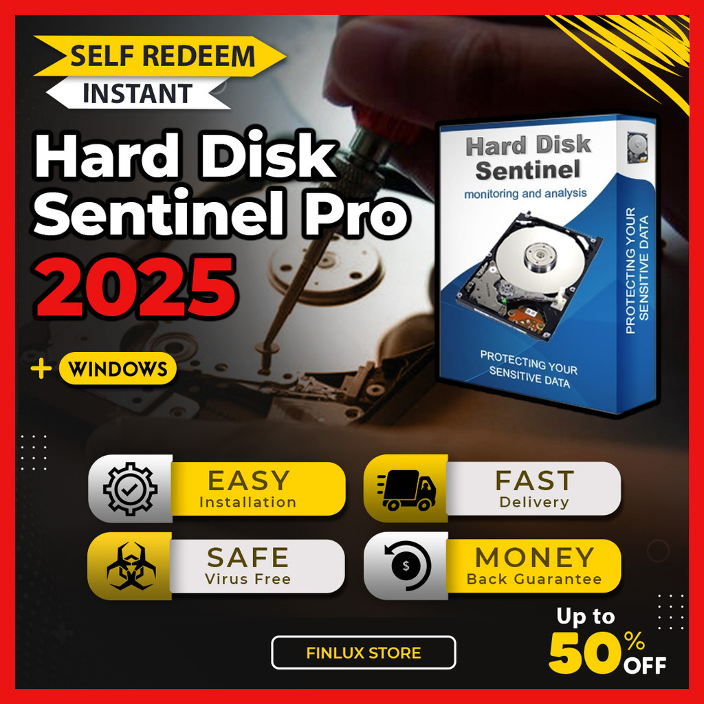 [SELF REDEEM] Hard Disk Sentinel Pro 2025 v6.30 Lifetime For Windows ...