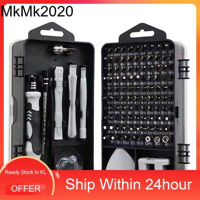 Precision Screwdriver Set 115 in 1Mini Magnetic DIY Repair Tool Kit ...