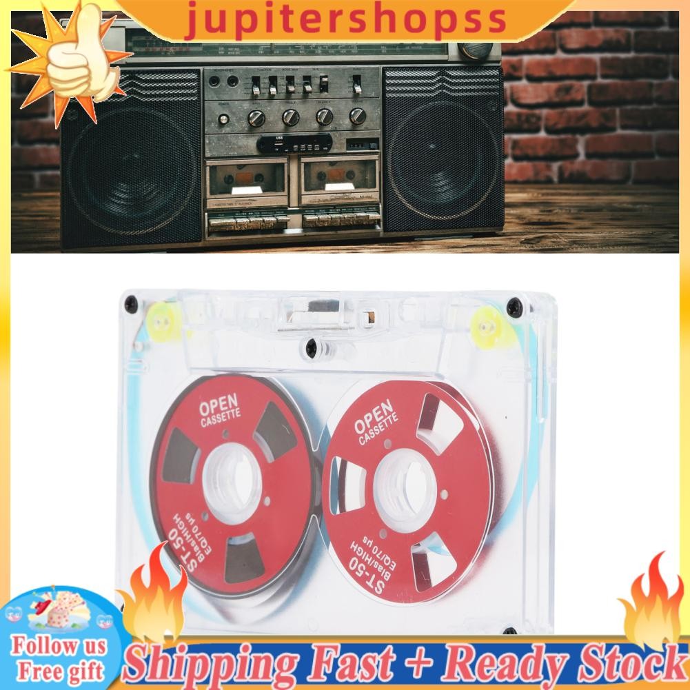 Jupitershopss Blank Audio Tapes Compact Cassette Tape Recordable High ...