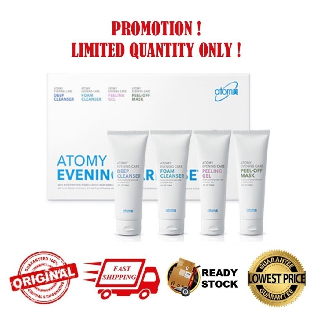 Atomy Evening Care Set ( Foam cleanser / Deep cleanser / Peel off ...