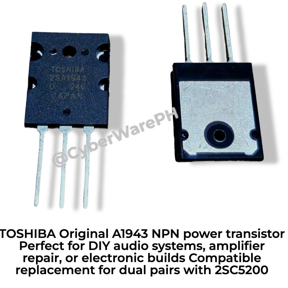 2SA1943 Power Transistor | A1943 Audio Transistor TO-264 | High Power ...