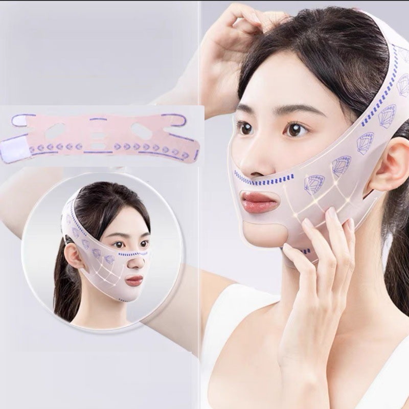 Face V Shaper Facial Slimming Bandage Relaxation Lift Up Belt Shape ...