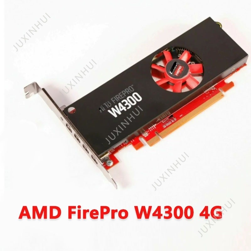 AMD FirePro W4300 4G Professional Graphics Design Graphics Card CAD/PS ...