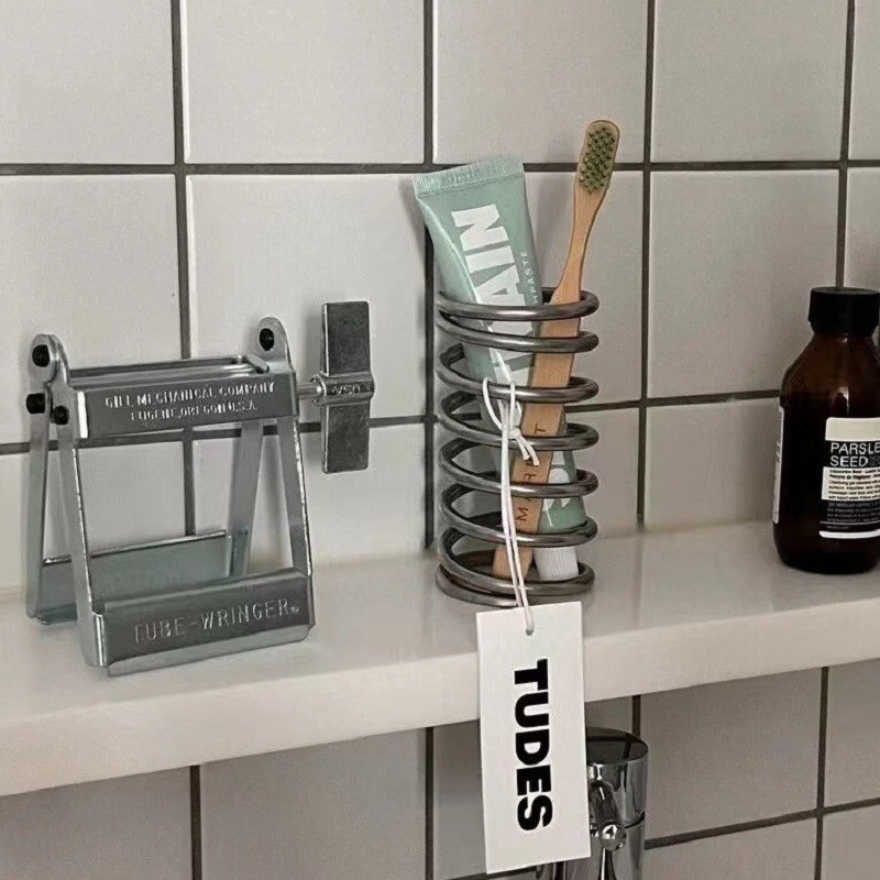 Stainless Steel Toothbrush Holder, Anti-rust Toothpaste Holder ...