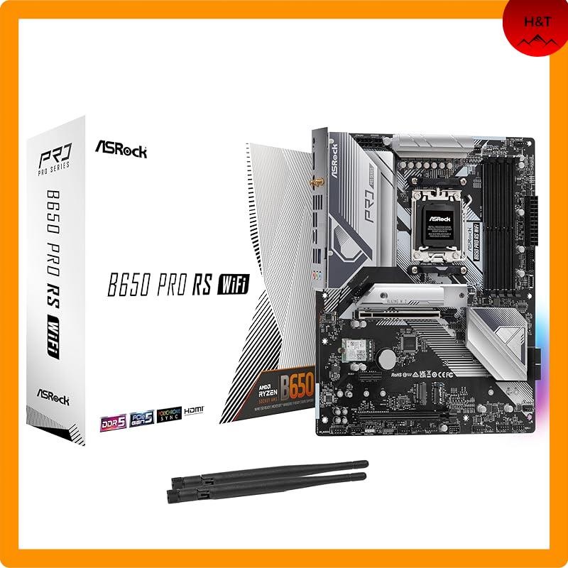 ASRock B650 Pro RS WiFi AMD Ryzen 7000 series CPU (Soket AM5 ...