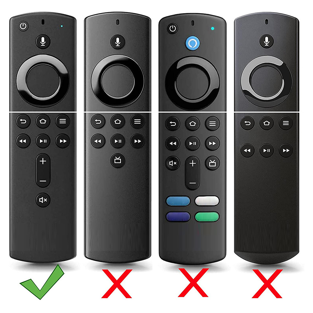 Silicone Remote Control Cover for Amazon Fire TV Stick 4K 2018/Fire TV ...