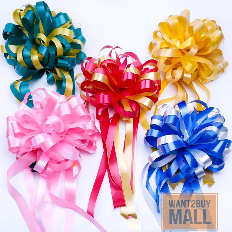 AGM Bow Ribbon Flower Wedding Car Christmas Gift Box Packing Handmade ...