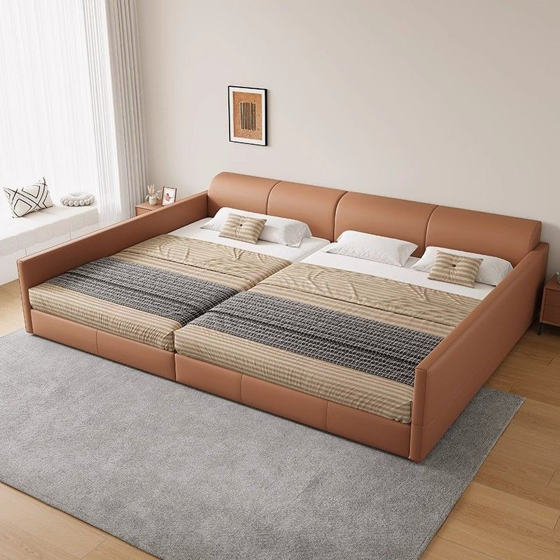 Tatami Bed Two-Tire Family Bed Parent-Child Bed Family Four-Mouth ...
