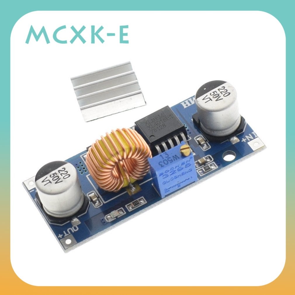 5A XL4015 DC-DC Step Down Adjustable Power Supply Module Lithium ...