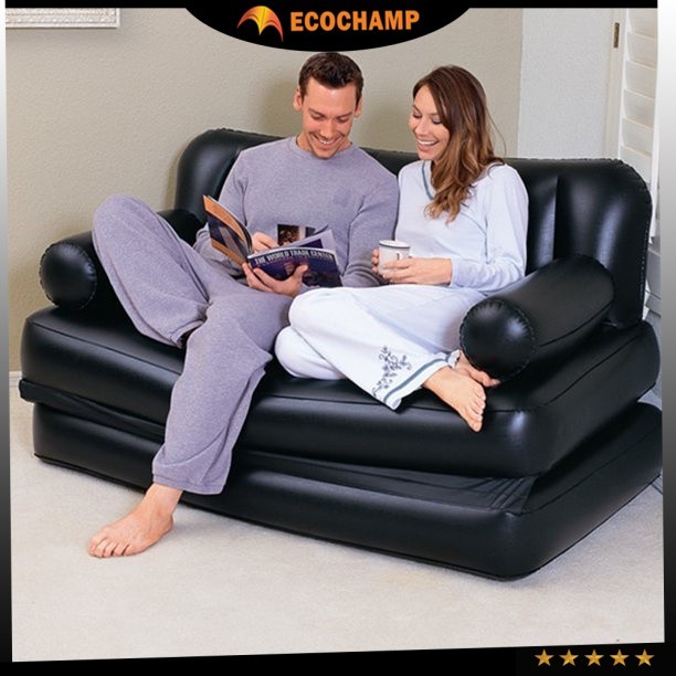 BESTWAY Sofa Bed 5 in 1 Multifunction Inflatable Air Bed Double Seat ...