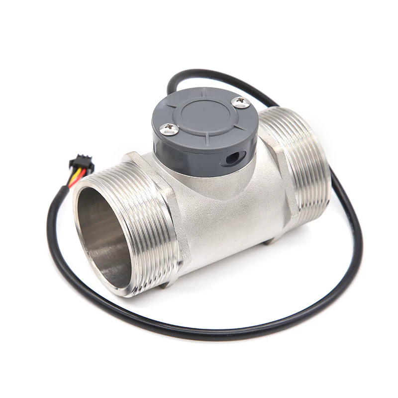 NEW SS304 G2" DN50 Hall Turbine Water Flow Meter Sensor Flow Sensor 60 ...