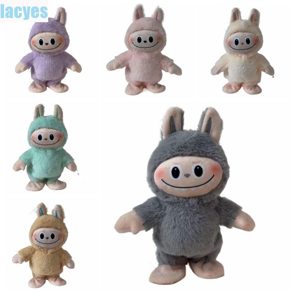 LACYES Labubu Plush Stuffed Doll, Can Walk Learn To Speak Labubu Time ...
