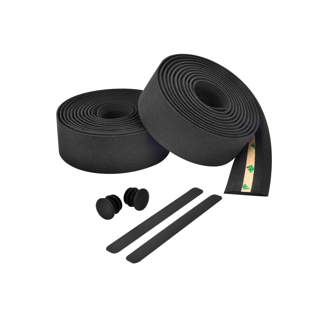 CICLOVATION BASIC BAR TAPE FLAT TOUCH BLACK 2.5MM WORKS SHOP PACK CRASH ...
