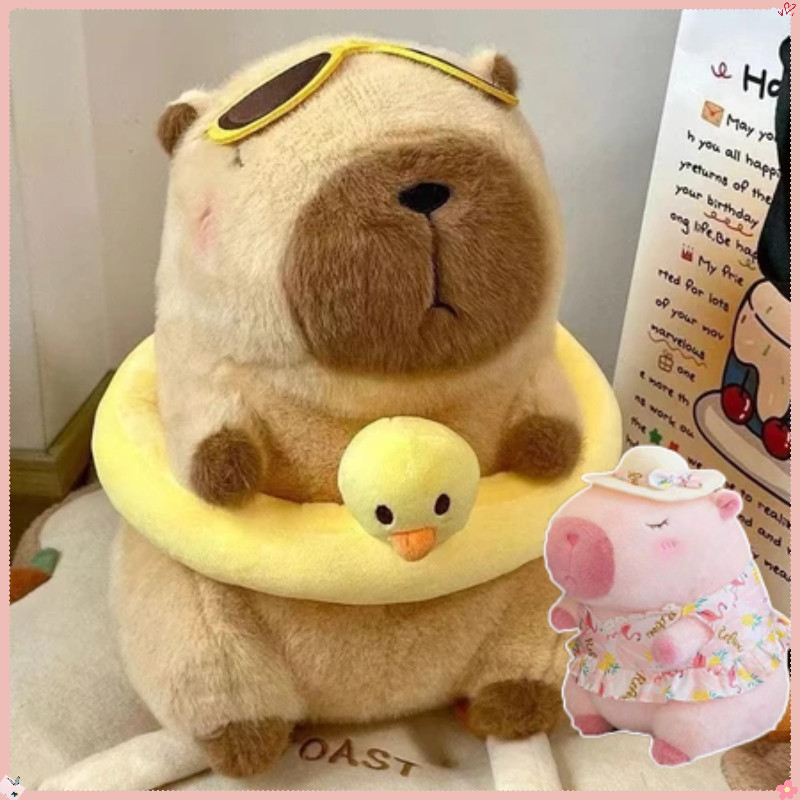 Capibara Capybara Plush Toy Anak Patung Comel Cute Doll Gifts | Shopee ...