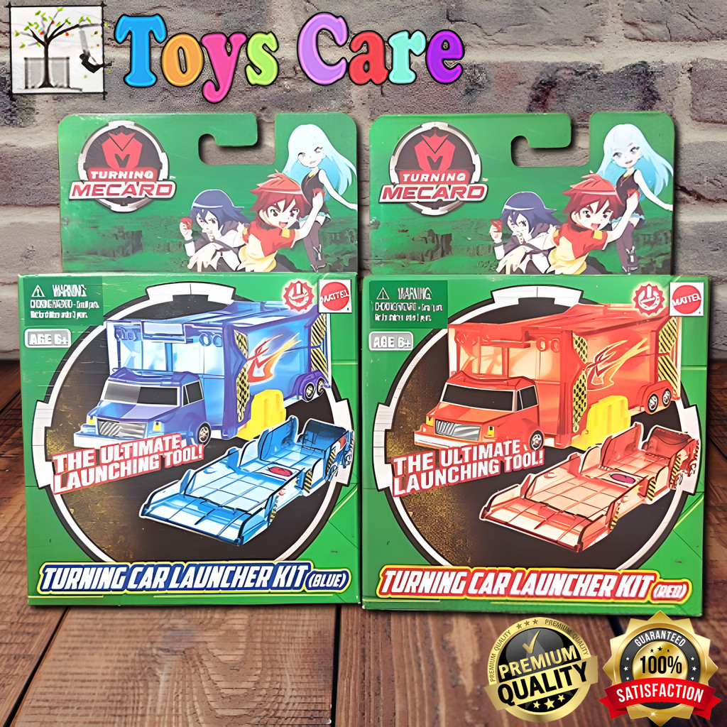 Mecard Turning Car Launcher Kit Transport Original Mattel | Shopee Malaysia