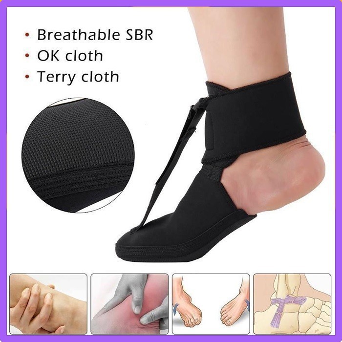 Foot Drop Splint Orthosis Ankle Sprain Support Brace Belt Foot ...