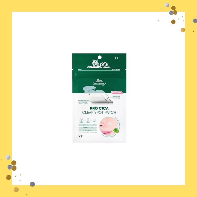 VTCOSMETICS VT Spot Patch 3 kinds of sensitive skin rough skin care pore care sheet serum (Pro ...