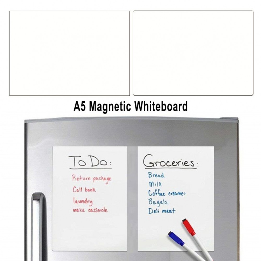 Magnetic Whiteboard Timetable Fridge Board Magnetic Board Memo Pads ...