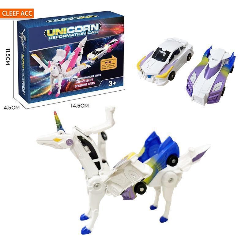 New Children Toys Flying Winged Heavenly Horse Two Cars Collision and ...