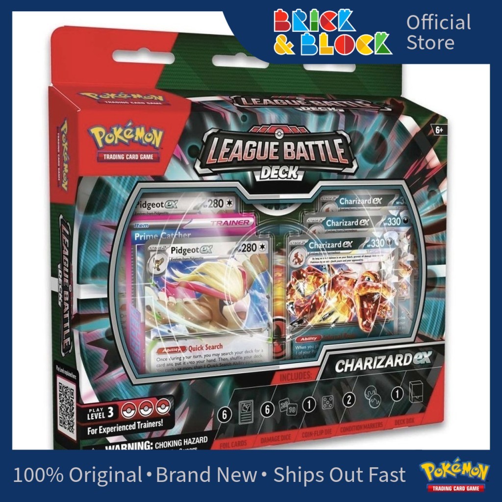 Charizard Ex League Battle Deck | Pokemon TCG | Dek Pertarungan Liga ...