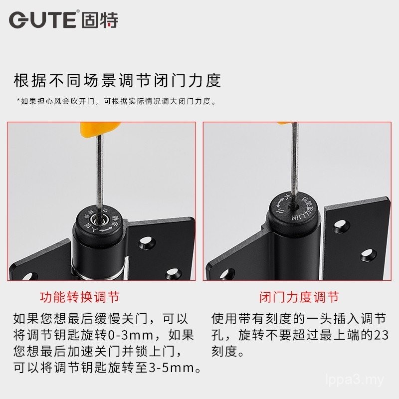 Gute Engsel Pintu Halimunan Lebih Dekat Penampan Hidraulik Engsel Bebas ...