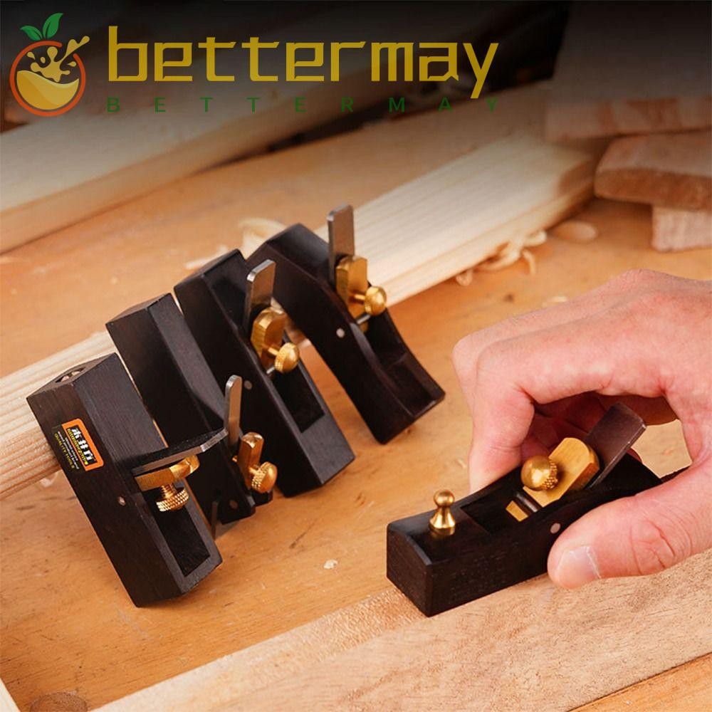 BETTER-MAYSHOW Woodworking Plane Tool, Portable Wood Planer Tool Mini ...
