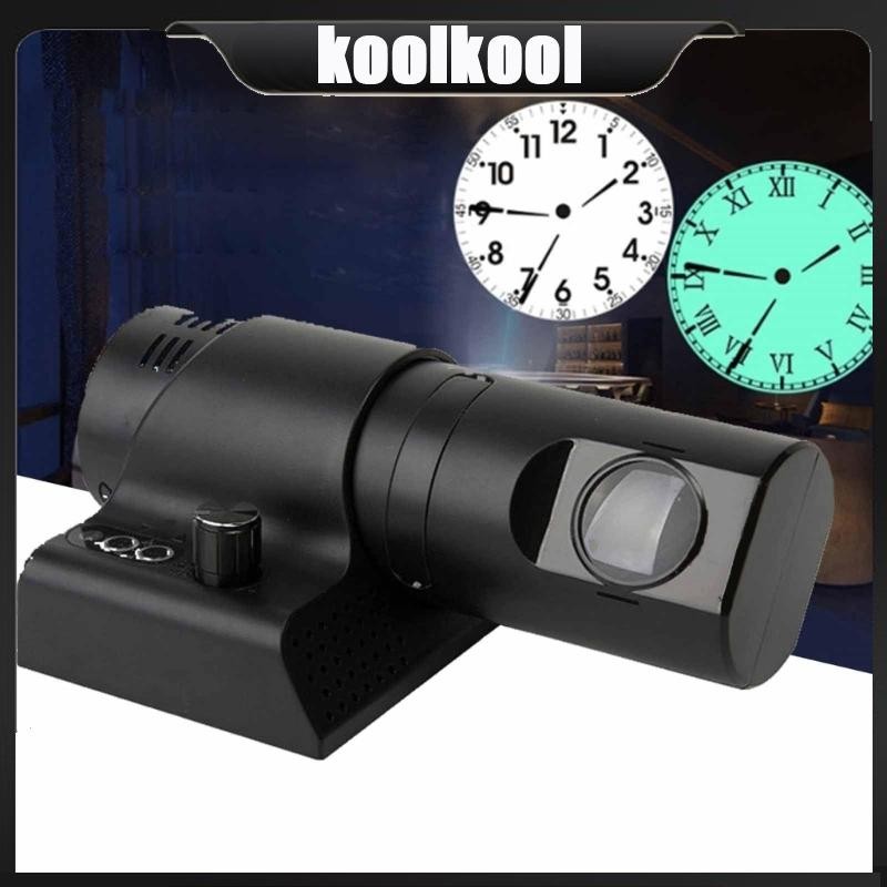 Kool LED Projection Alarm Clock for Bedroom Ceiling with 180 Degree Rotating Feature | Shopee ...