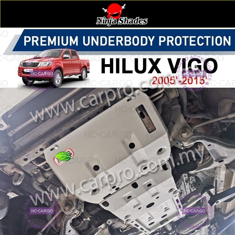 Toyota Hilux Vigo 2005 - 2015 Underbody Engine Guard Skid Plate Under ...