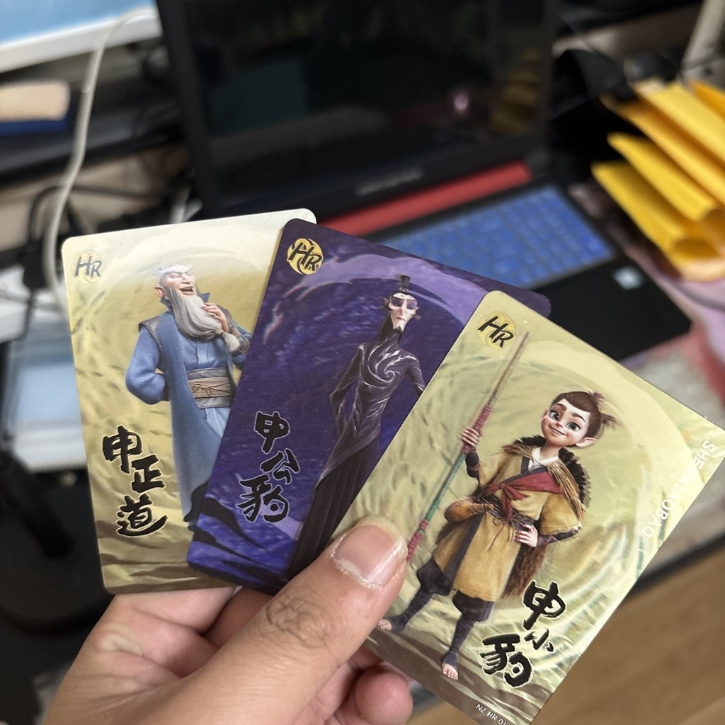 Nezha Card Nezha Card Ultraman Card Card Pibara Photocard Genuine Nezha Magic Boy Sea Card Nezha ...