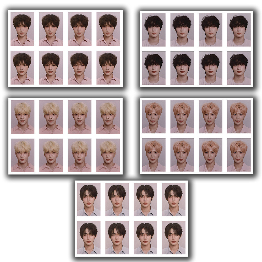 KPOP TXT X CLIO ID Photo Identity Card Photocards School HD Collective ...