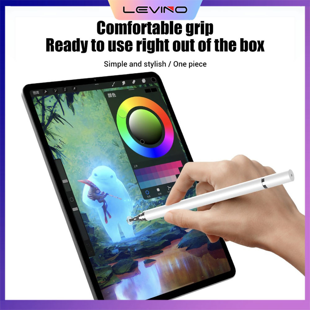 2 in 1 Universal Stylus Pen For Tablet Mobile Phone Drawing Tablet ...
