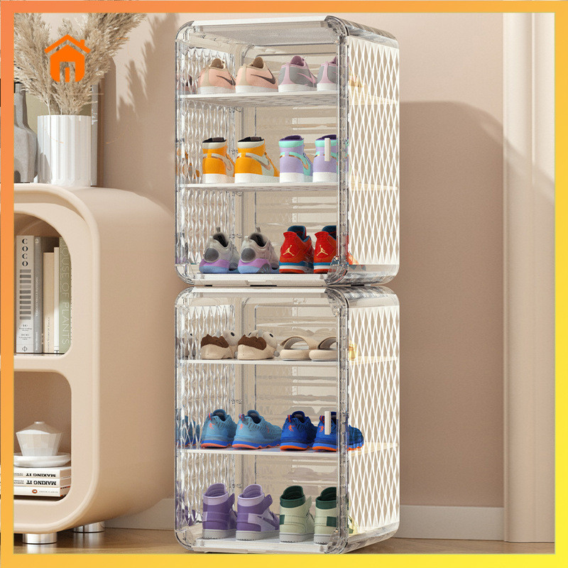 Children Shoe Cabinet Baby Household High-value Transparent Anti-dust ...