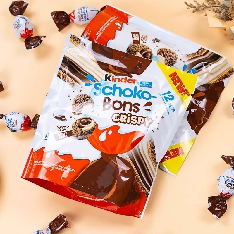 Shop Kinder Chocolate Kinder Crispy Ball Milk Sandwich Chocolate Crispy ...