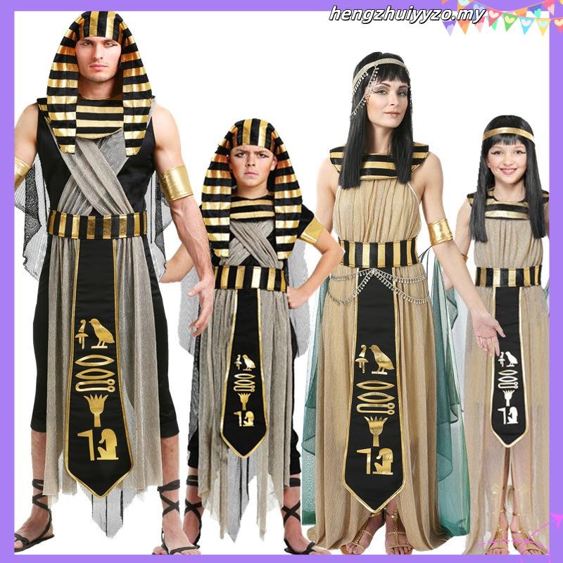 Egyptian Pharaoh Cleopatra Greek Mythology God Goddess Costume ...